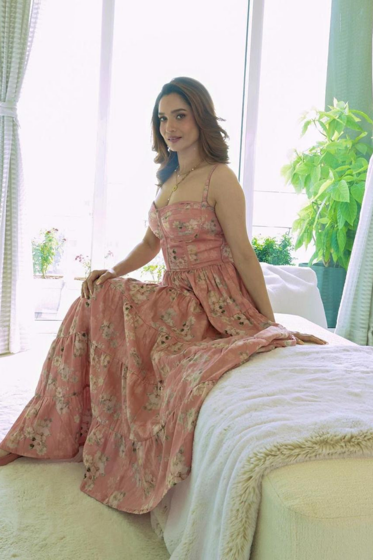 Velouria Bustier Maxi Sundress