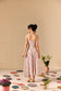 Lucia Checkered Midi Sundress
